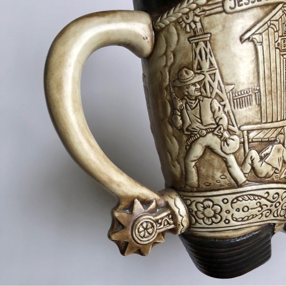 CERAMARTE | Dining | New Ceramarte Boot Stein Jesse James Butch Cassidy ...